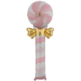 57x150cm Bamboo Party Magic Wand Candy Pink