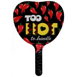 9" Too Hot To Handle Anagram Foil Balloon