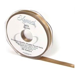 Eleganza Satin Double Faced Deep Rose Gold - 10mm x 20m