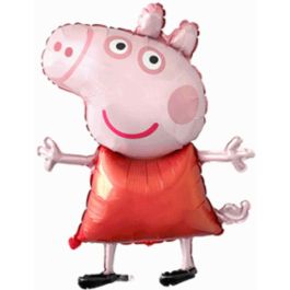 14" Mini Flexmetal Peppa Pig Foil Balloon