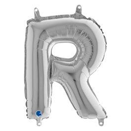14" Grabo Silver Letter R
