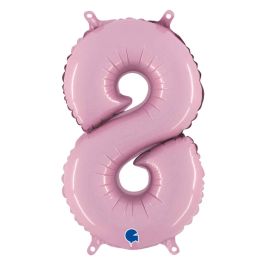 14" Grabo Pastel Pink Number 8