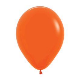5" Sempertex Orange 061 Fashion Latex Balloons 50ct